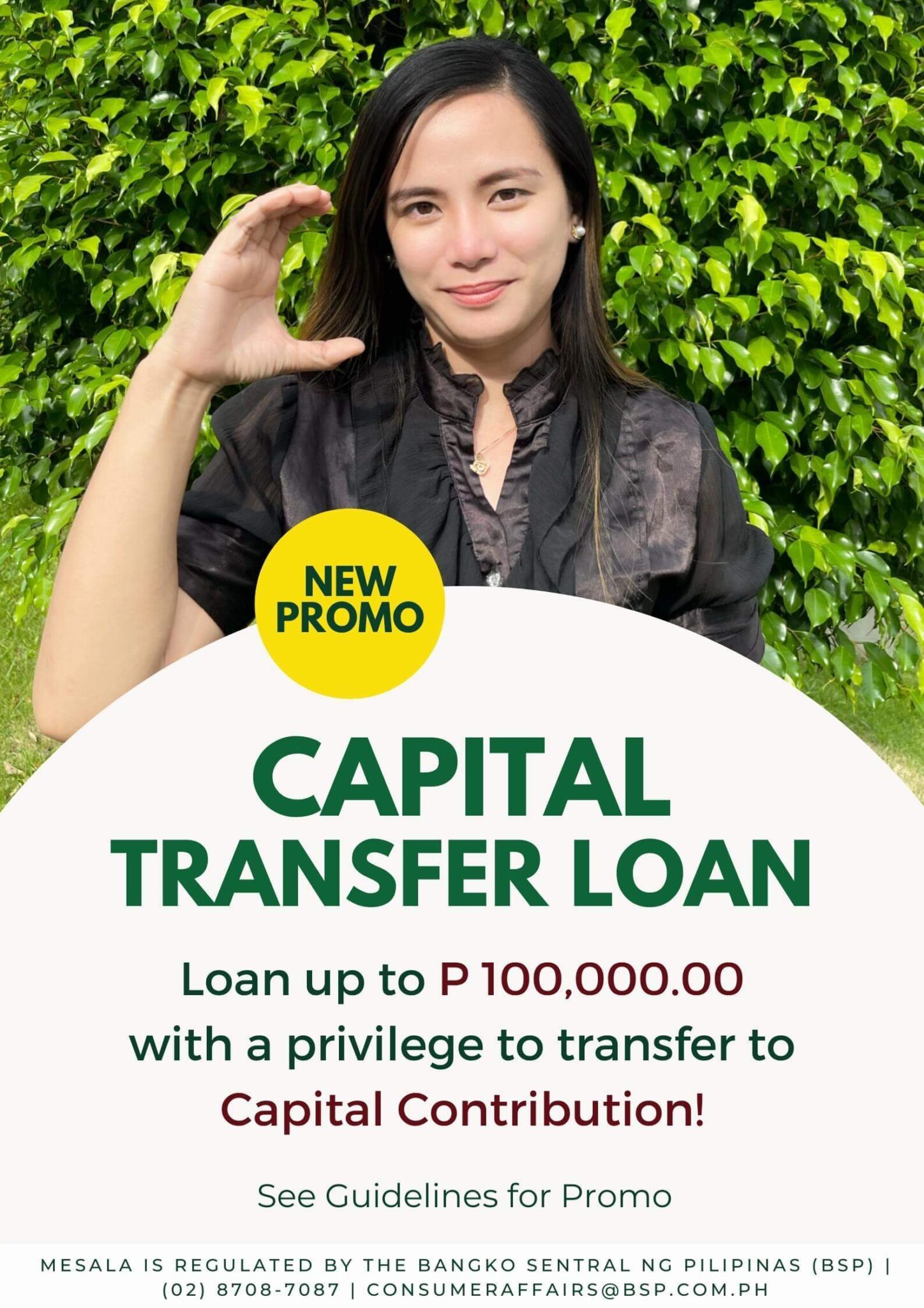 Capital Transfer Loan Promo - MESALA, INC.